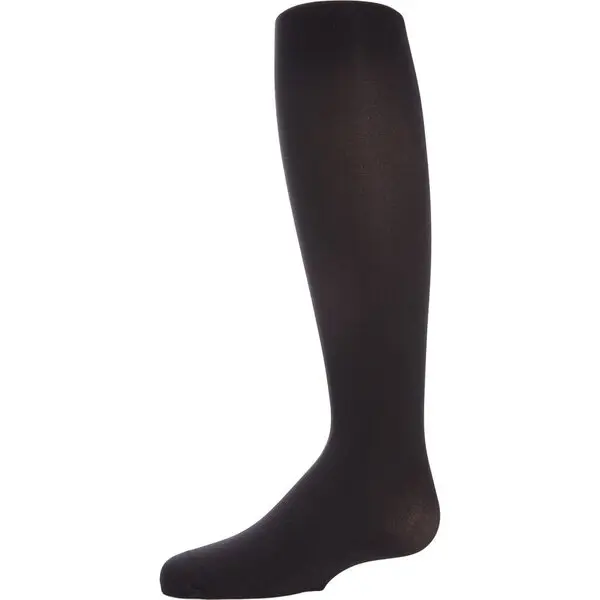 MEMOI Winter Opaque Nylon Tights - Black
