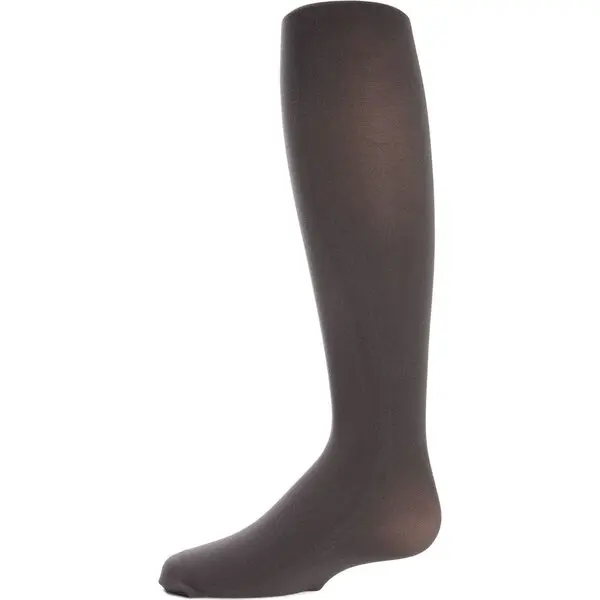 MEMOI Winter Opaque Nylon Tights - Charcoal
