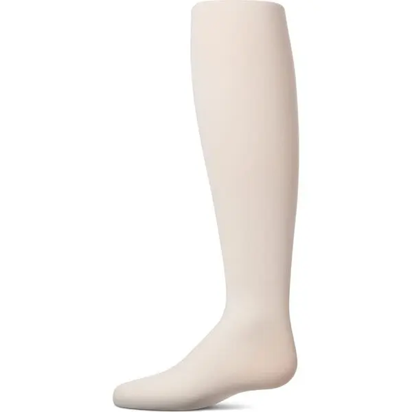 MEMOI Winter Opaque Nylon Tights - Ivory
