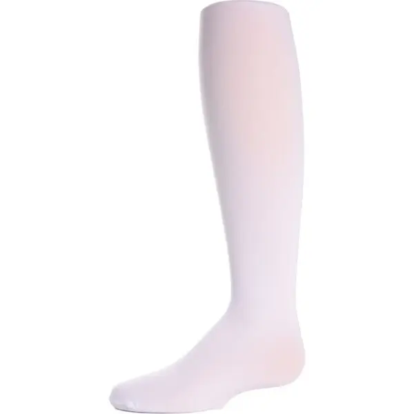 MEMOI Winter Opaque Nylon Tights - White