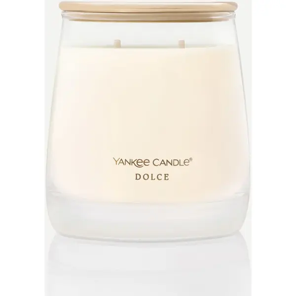 YANKEE CANDLE Dolce Premium Jar Candle - White