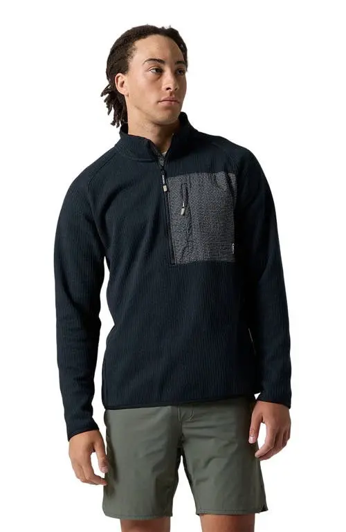 BACKCOUNTRY Wander Sweater Fleece 1/2-zip - Black