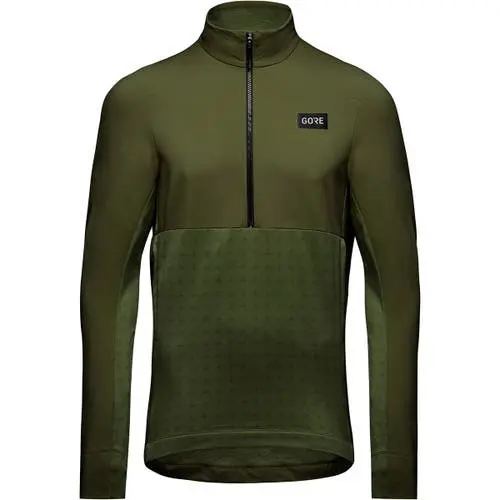 GOREWEAR Trailkpr Hybrid 1/2-zip Jacket - Utility Green