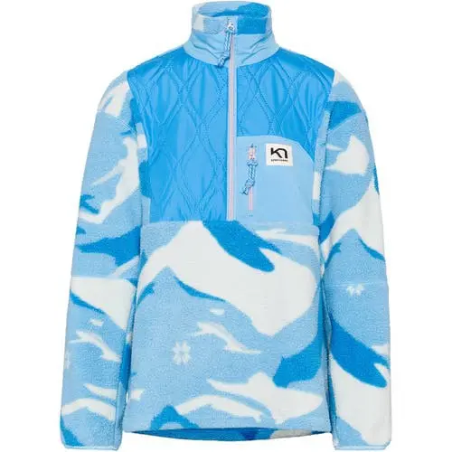 Kari Traa Rothe 1/2-zip Pullover Shirt - Ocean