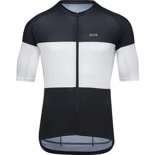 GOREWEAR Spirit Stripes Cycling Jersey - Black/white