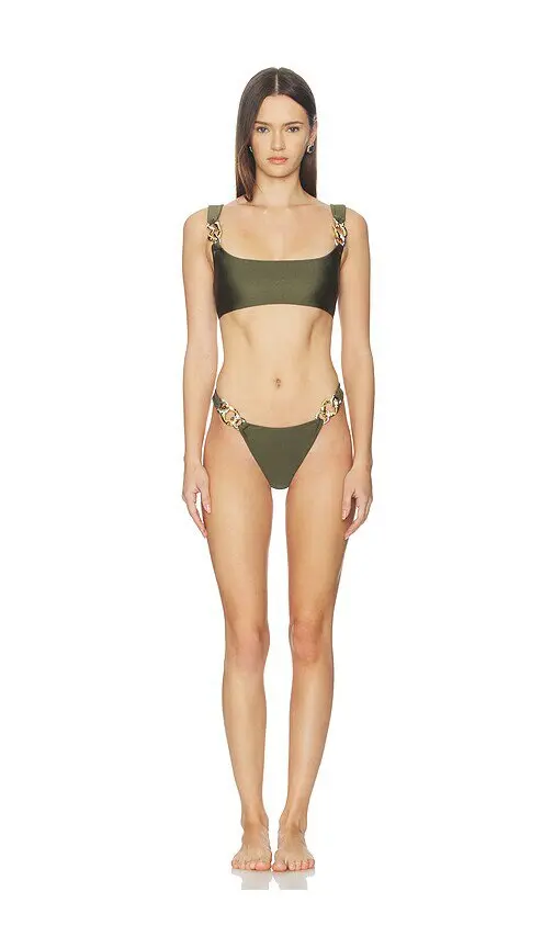 Simkhai Athens Bikini Bottom - Fern