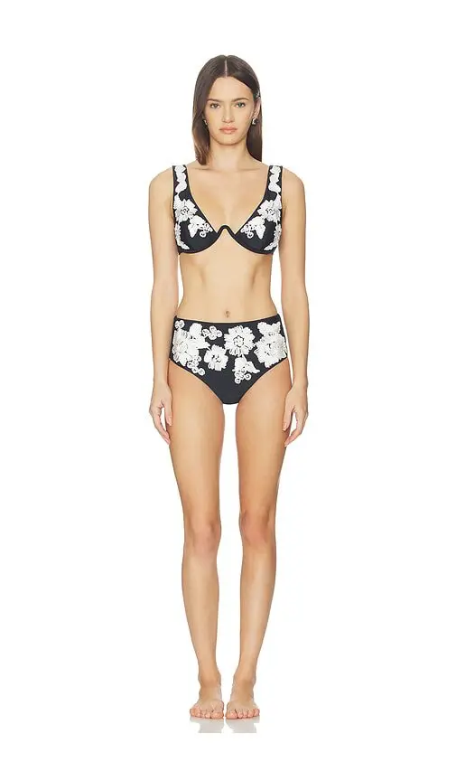 Simkhai Francie High Rise Bikini Bottom