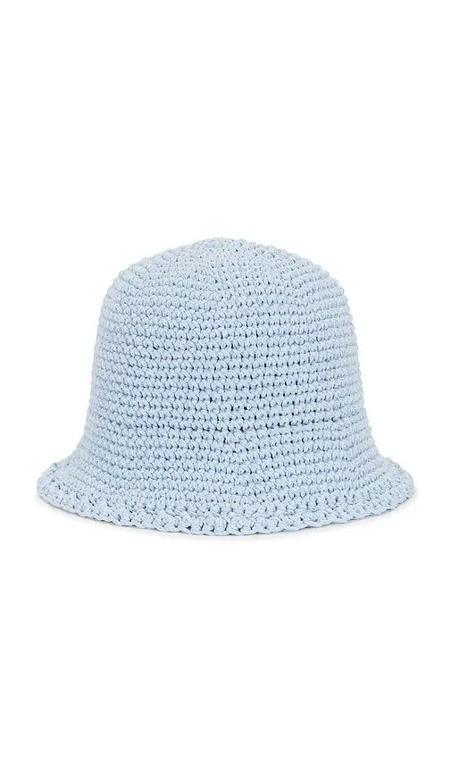 Magda Butrym Crochet Bucket Hat - Light Blue
