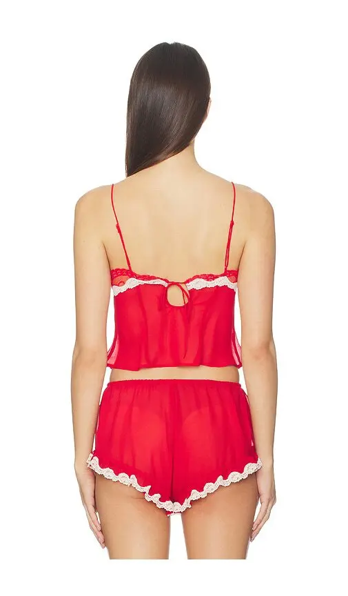 For Love & Lemons Fiona Lace Camisole Top
