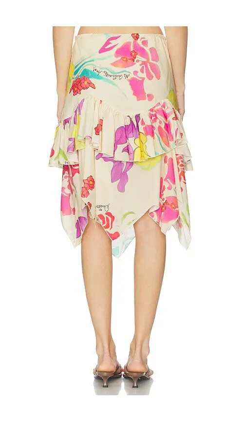 DONDE ESTEBAN Flores Voile Skirt