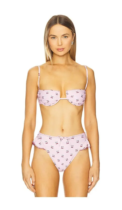 MONTCE Simonette Bikini Top - Cherries