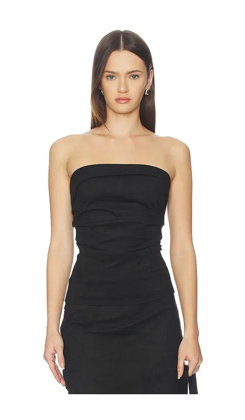 Heartloom Marinette Faux Suede Tube Top