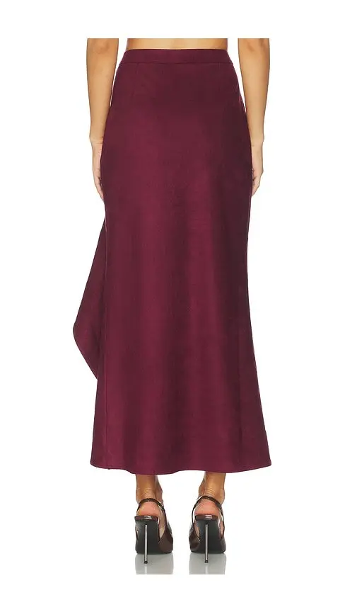Line & Dot Valen High-low Ruffle Skirt