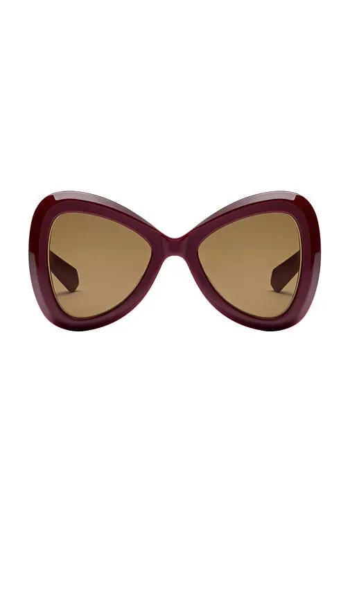 Valentino Garavani V Gold Iii Sunglasses - Bordeaux