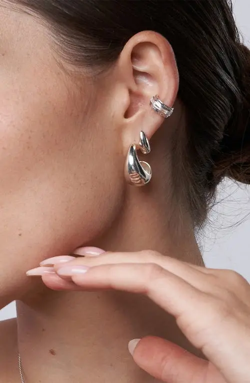 OAK & LUNA Classic Dome Huggie Earrings