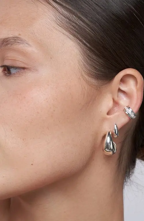 OAK & LUNA Classic Dome Huggie Earrings