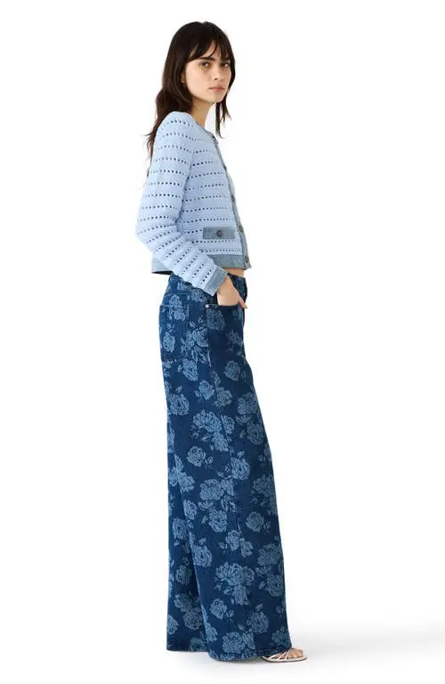 Steve Madden Cassette Cardigan - Powder Blue