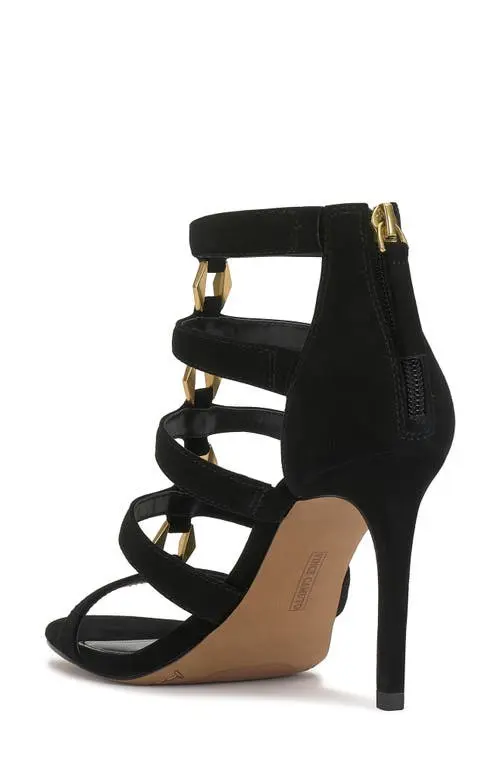 Vince Camuto Azelie Caged Sandals - Black