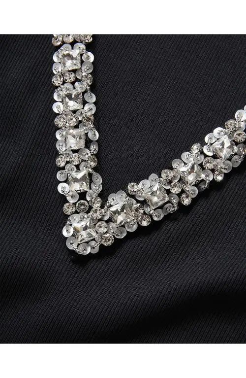 Veronica Beard Ayres Jeweled Tank