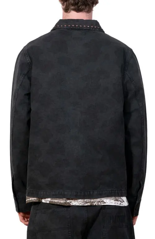 PLEASURES Studded Denim Jacket