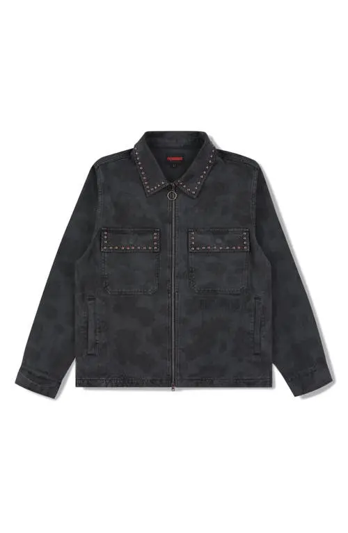 PLEASURES Studded Denim Jacket