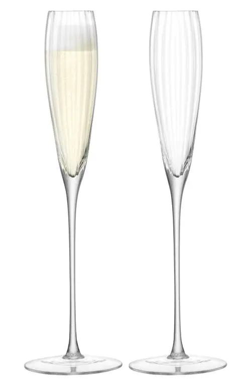 LSA Aurelia Set Of 2 Grand Champagne Flutes