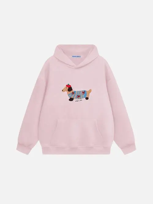AELFRIC EDEN Cartoon Dachshund Hoodie