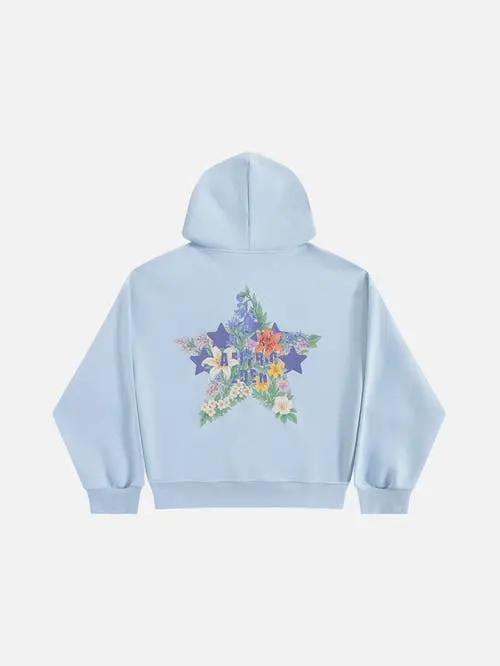 AELFRIC EDEN Floral Star Pullover Hoodie