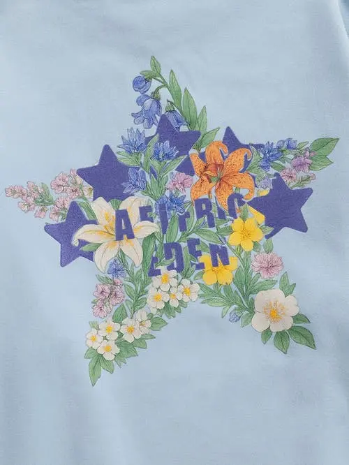 AELFRIC EDEN Floral Star Pullover Hoodie