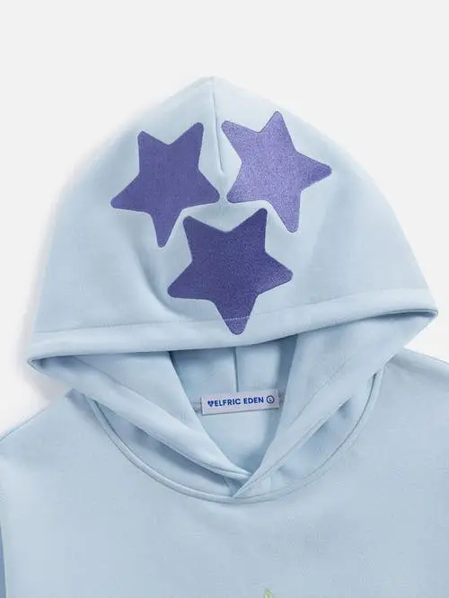 AELFRIC EDEN Floral Star Pullover Hoodie