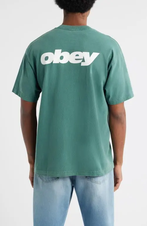 Obey Bounce Cotton Graphic T-shirt