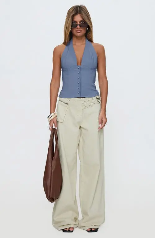Princess Polly Paltrow Cotton Cargo Pants
