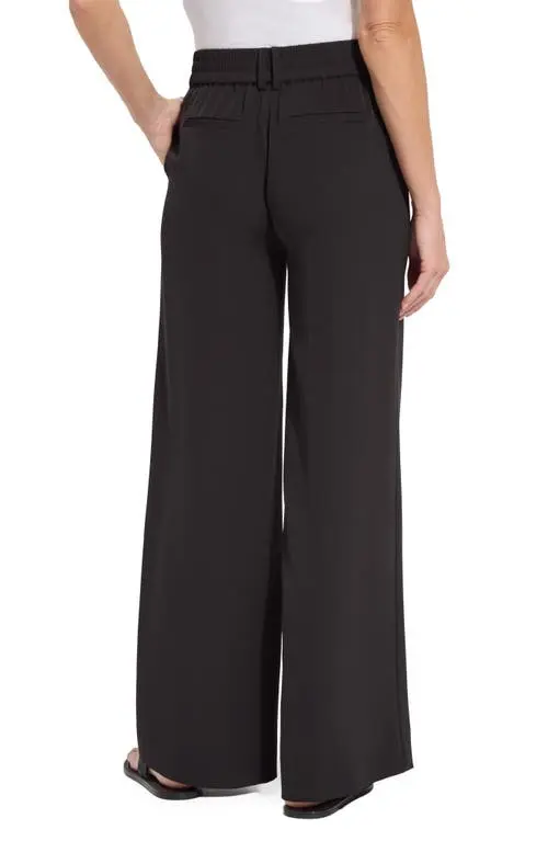 Lyssé Ellison Seamed Wide Leg Trousers