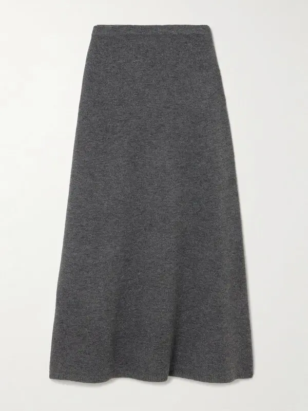 Theory Merino Wool-blend Maxi Skirt