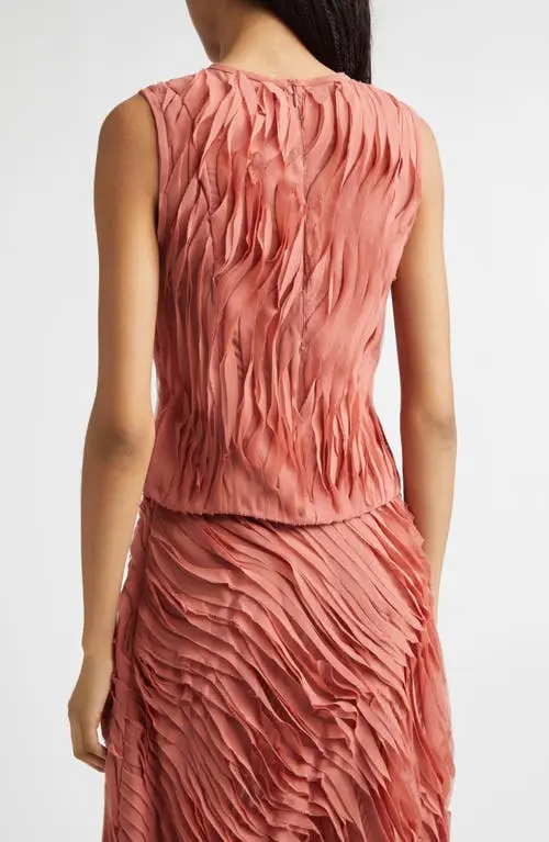 Ulla Johnson Celina Sleeveless Top - Chestnut