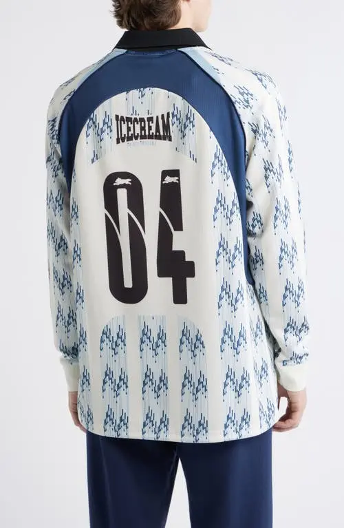 ICECREAM Dropper Long Sleeve Soccer Jersey