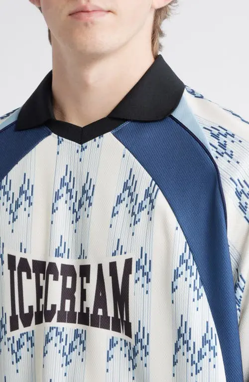 ICECREAM Dropper Long Sleeve Soccer Jersey