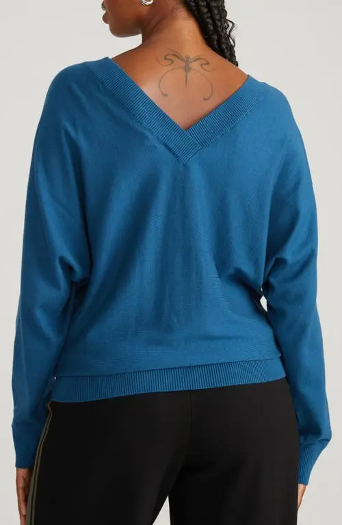 Universal Standard Savvy Sweater - Deep Teal