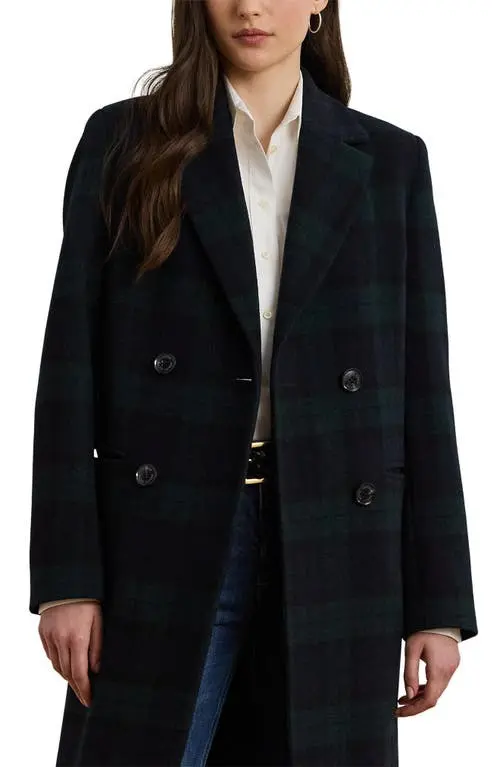Ralph Lauren Longline Wool Blend Coat