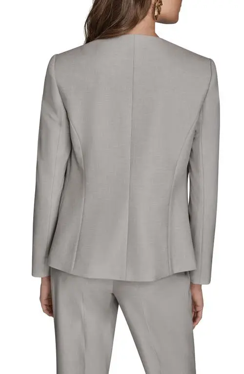 Donna Karan New York Collarless Blazer
