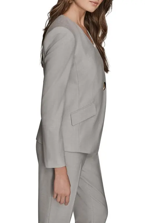 Donna Karan New York Collarless Blazer