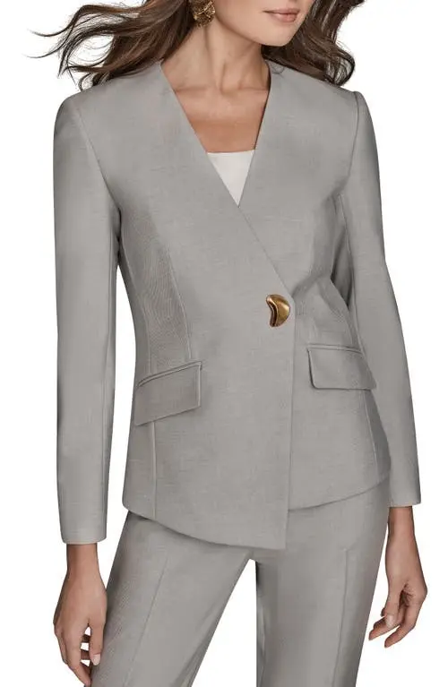 Donna Karan New York Collarless Blazer