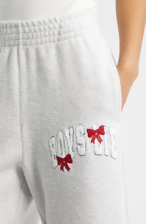 BOYS LIE Split-hem Sweatpants