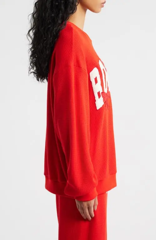 BOYS LIE Wrap Me In A Bow Kara Crewneck Sweatshirt