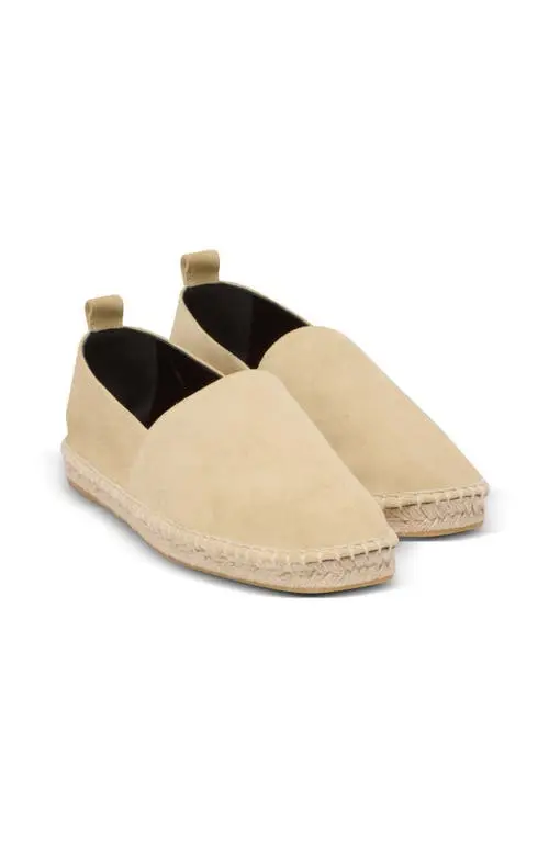 Balmain Suede Espadrilles - Beige