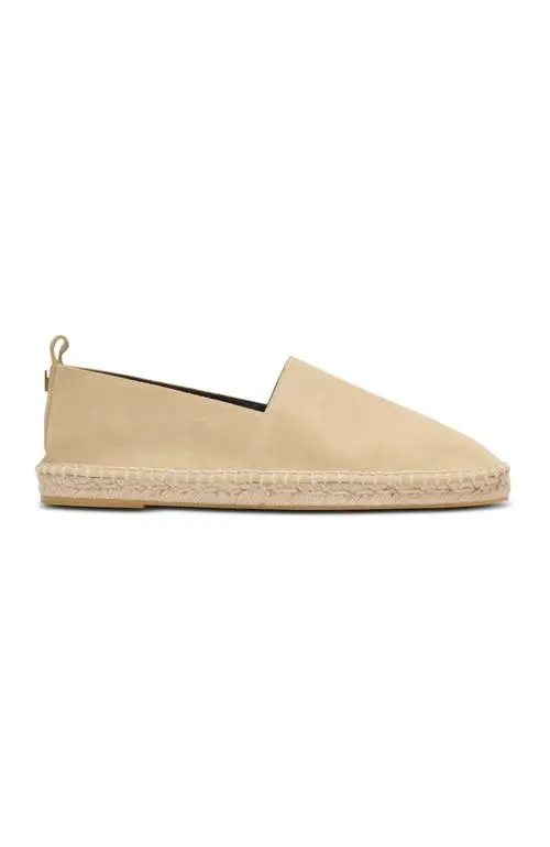 Balmain Suede Espadrilles - Beige