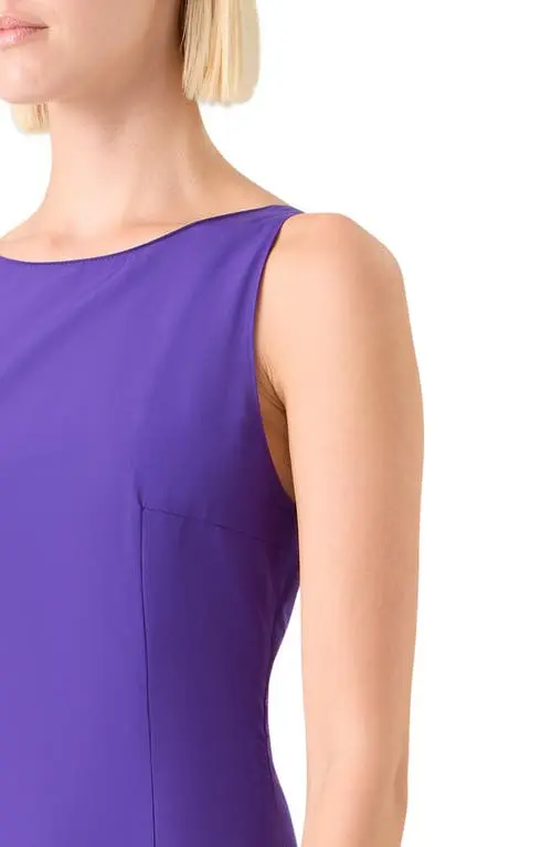 Akris Sleeveless Tiered Dress