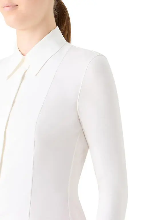 Akris Classic Fitted Button-up Shirt