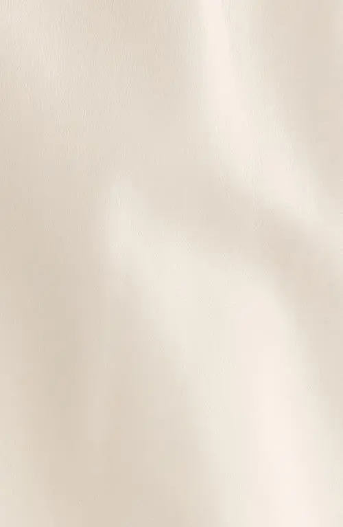 John Varvatos Sage Sheepskin Leather Shirt Jacket - Ivory