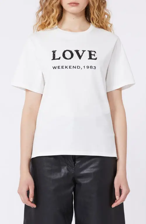 Max Mara Embellished Graphic T-shirt